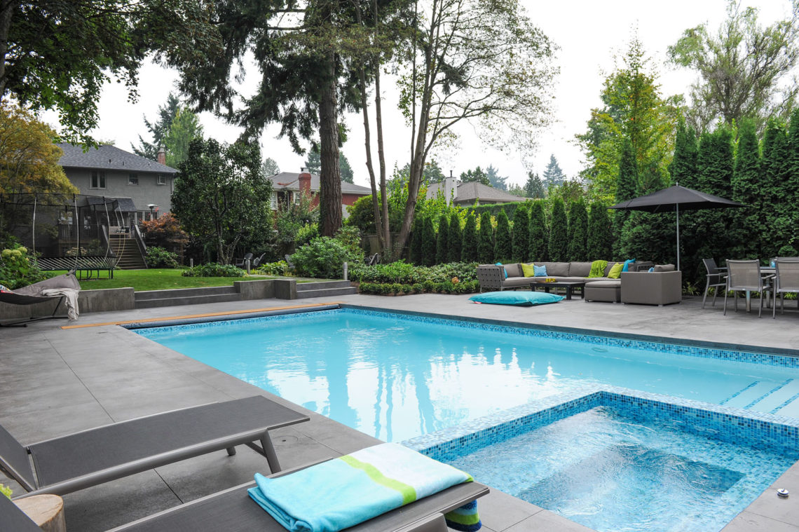 MAPLE GROVE POOL AND CABANA - Peter Rose Architecture + Interiors Inc.